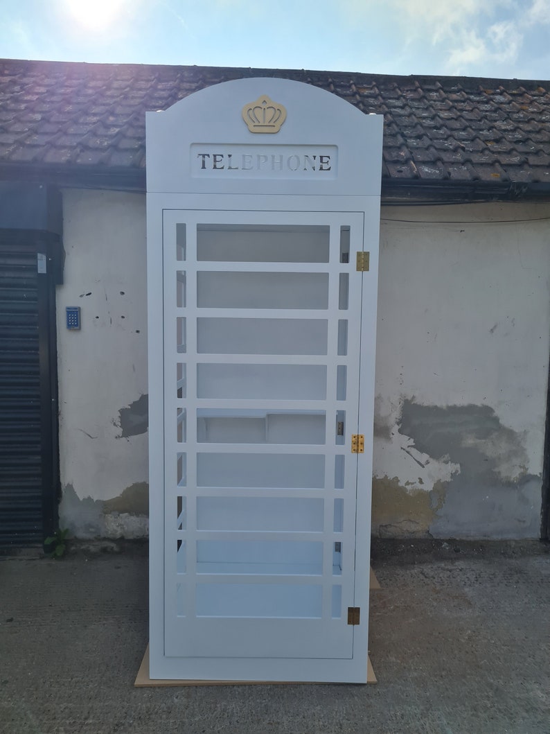 Telephone Box Mdf - Etsy UK