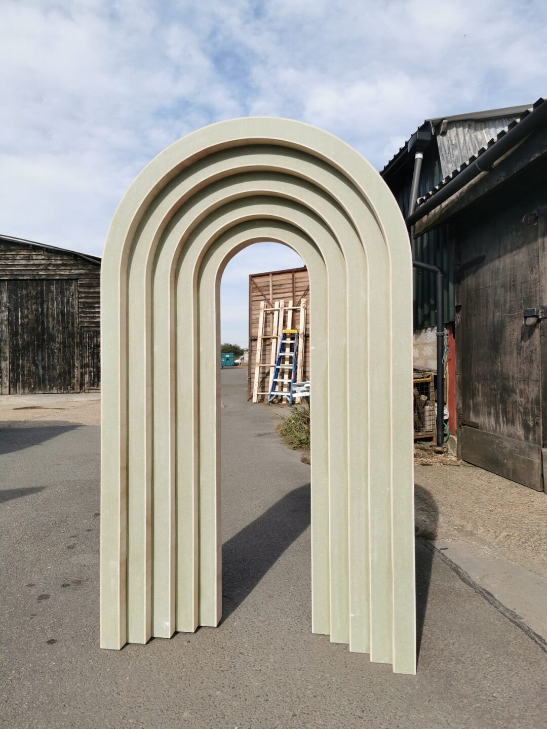 3D Rainbow Arch / Layers Arch Backdrop - Etsy UK