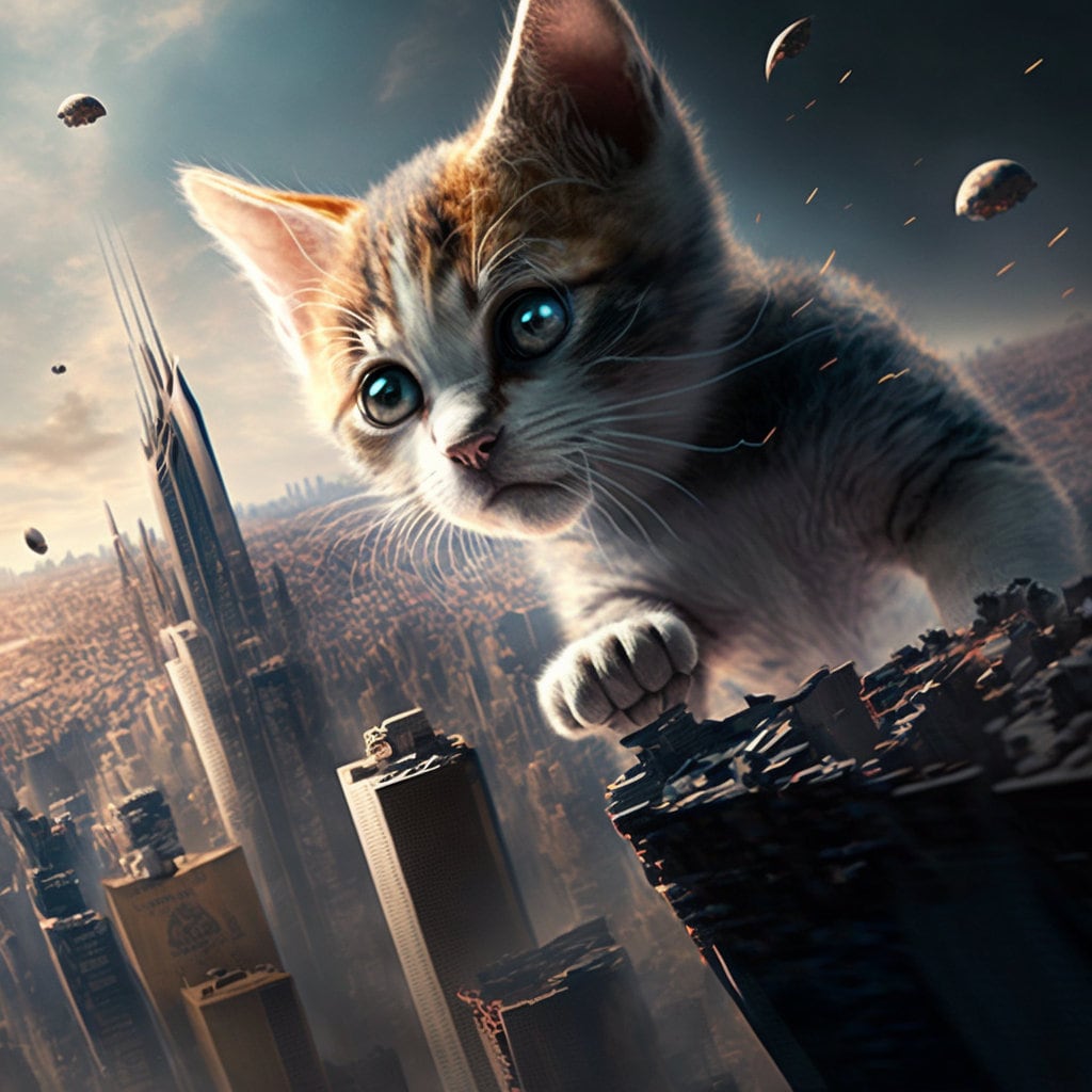 Cat Destroyer 4 - Etsy