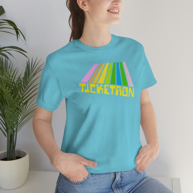 Ticketron/concert ticket Tshirt/concert Tickets/retro ticketing/music ...