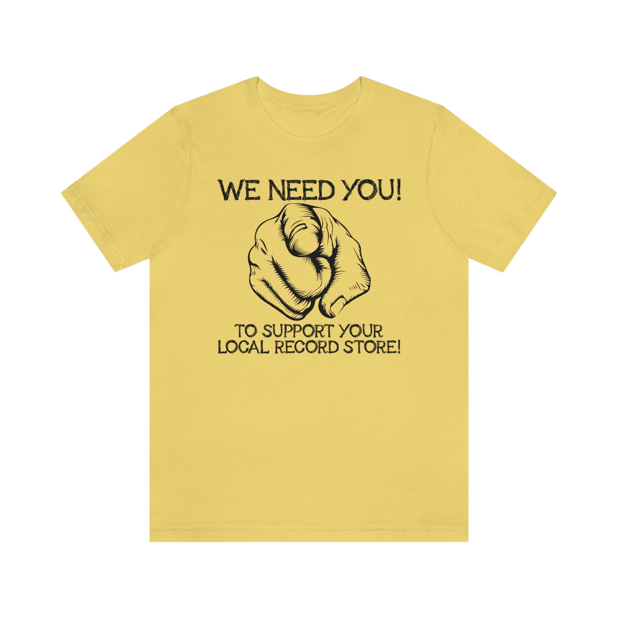 Support Your Local Record Store/record Store Day/record Store Tshirt ...