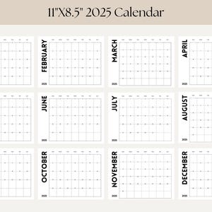 2025 Craft Calendar, 2025 Handprint Craft Calendar, Printable Handprint ...