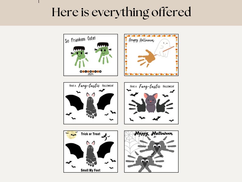 Halloween Handprint Craft, Halloween Footprint Craft, Handprint Art ...