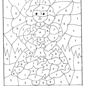 Color by Numbers Bundle - Etsy