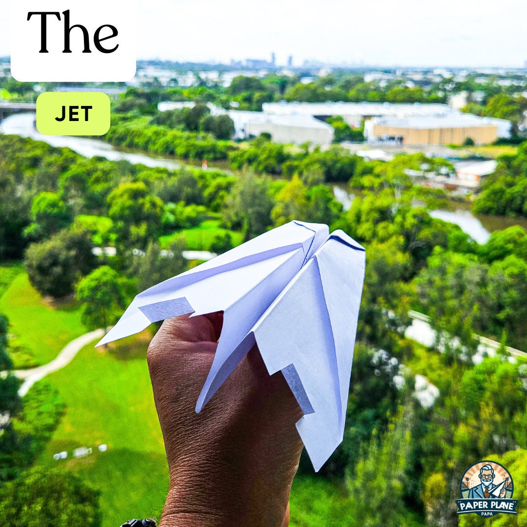 Premium DIY Paper Plane Kit: the Jet - Speed & Agility - Etsy