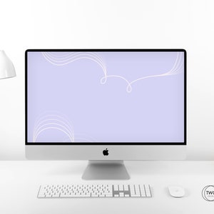 Lines Desktop Computer Wallpaper Design With 5 Color Variations in One ...
