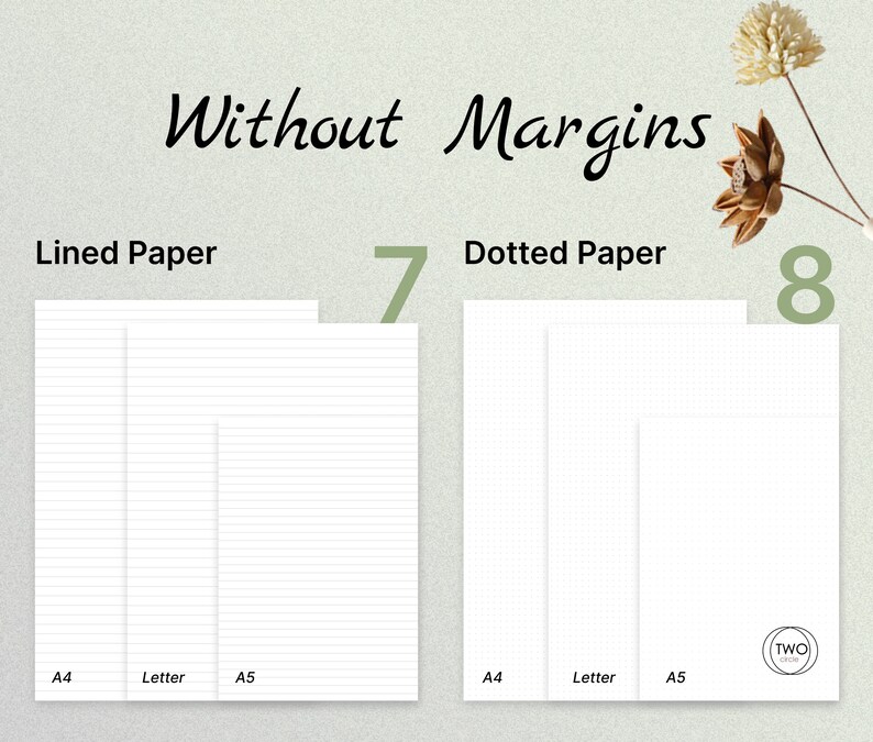 Note Taking Templates Printable Paper Daily Essential Basic - Etsy