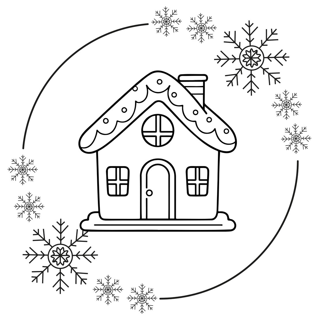 Christmas Coloring Pages Printable Holiday Coloring Sheets for Kids ...
