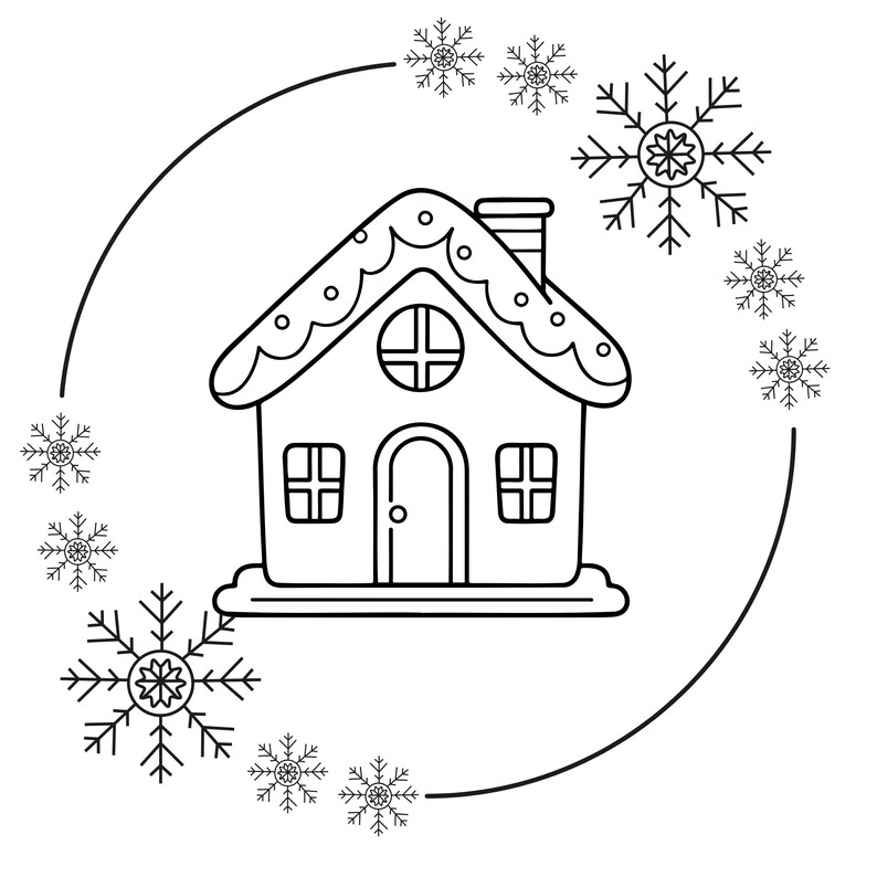 Christmas Coloring Pages Printable Holiday Coloring Sheets for Kids ...