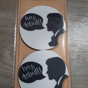 Supernatural Inspired Design Car Coasters: Neoprene SPN Family Gift - Etsy