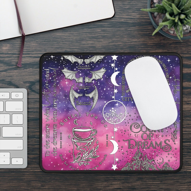 ACOTAR Mouse Pad: Sarah J Maas Book Lover Gift - Etsy