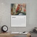 Cute Watercolor Owls 2024 Calendar, Mother's Day, Wall Calendar - Etsy