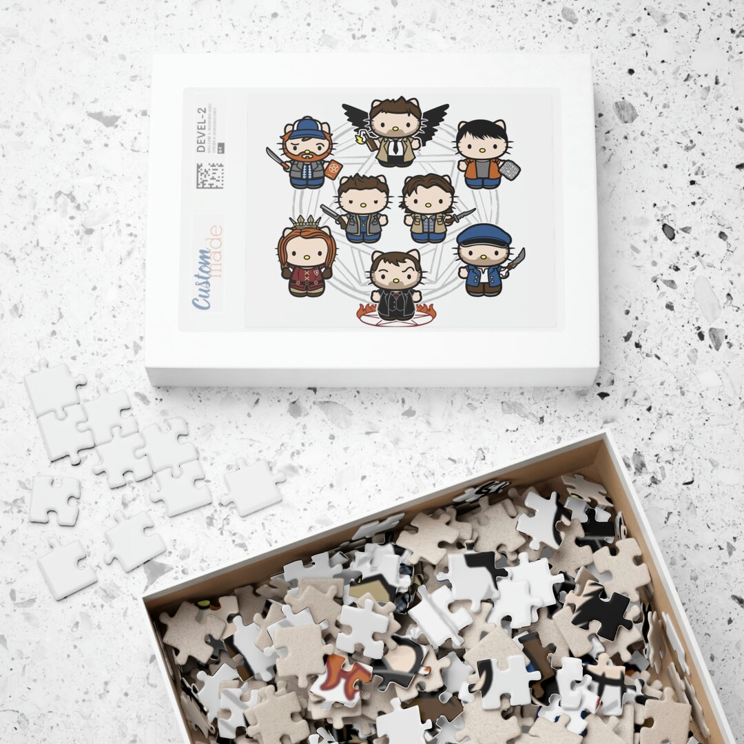 Supernatural Inspired Puzzle - Choice of 3 Sizes - Etsy