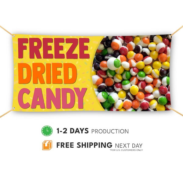 Candy Banner - Etsy