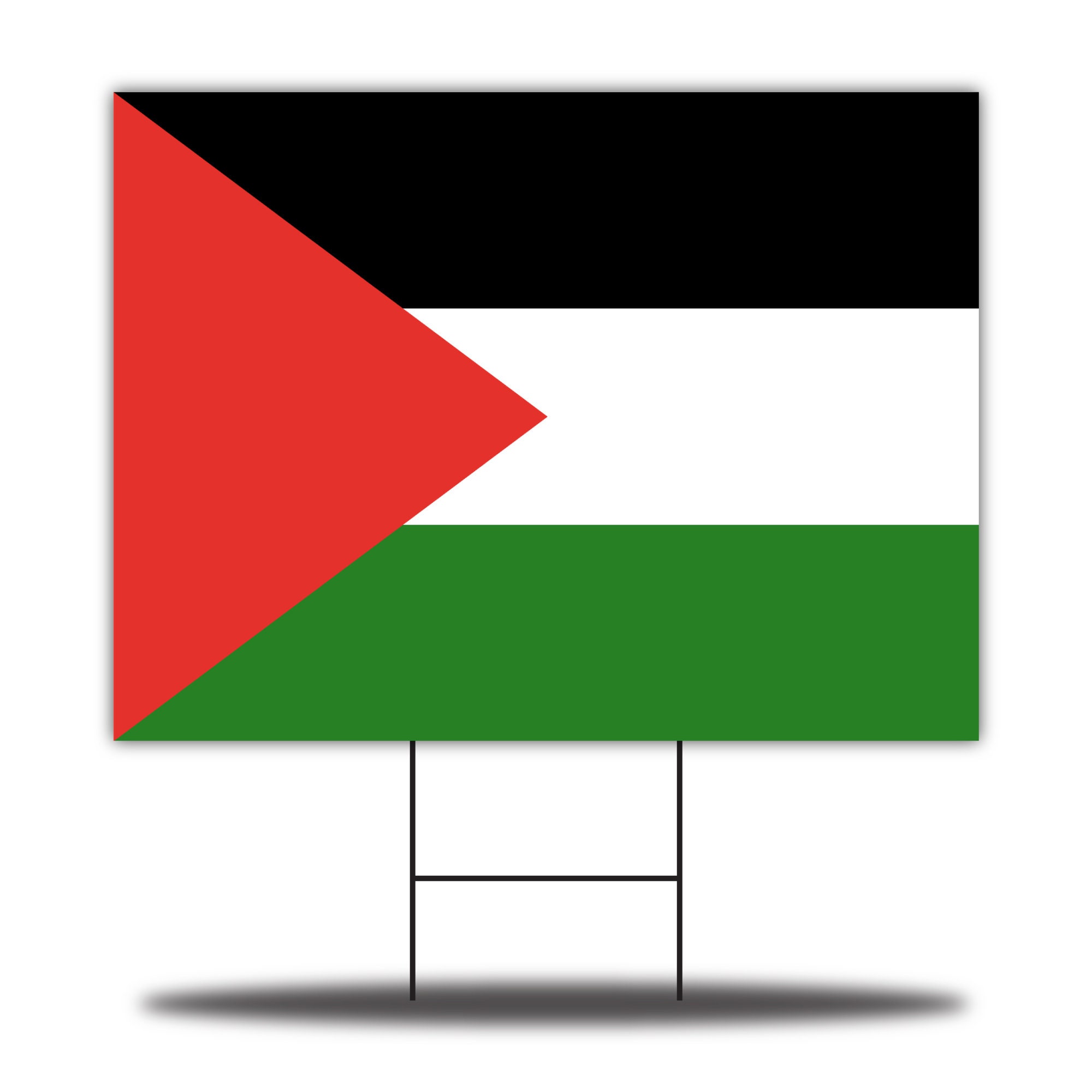 Free Palestine Yard Sign, Stand With Palestine Coroplast Lawn Sign ...