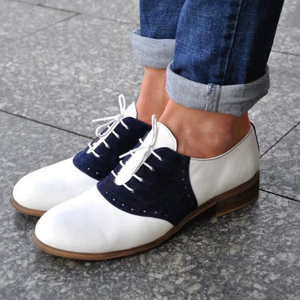 Womens Saddle Shoes - Etsy