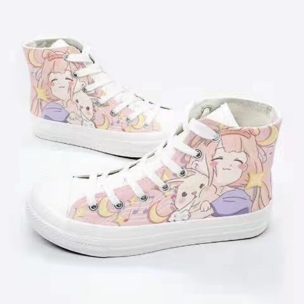 Anime Converse - Etsy