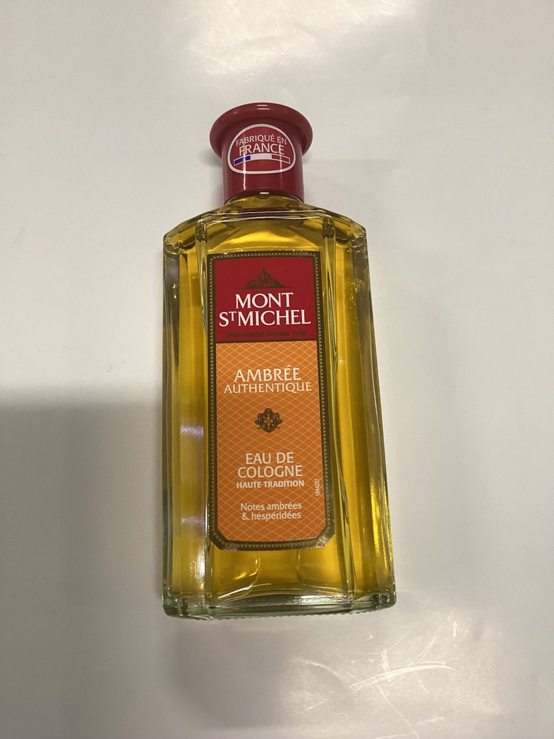 MONT ST MICHEL eau De Cologne ambrèe Authentic flacon 250ml - Etsy