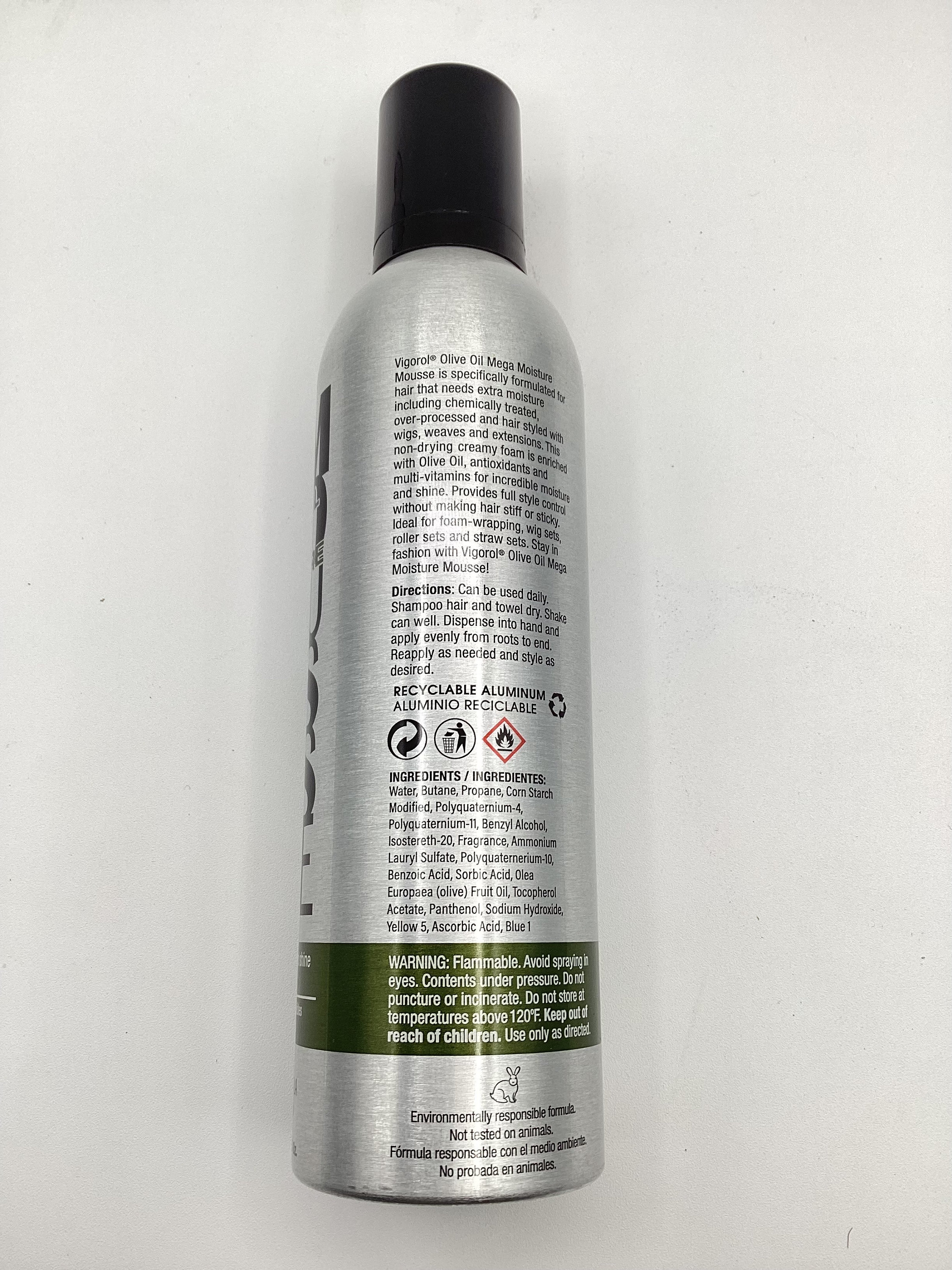 Vigorol Olive Oil Mega Moisture Mousse 12 Oz - Etsy