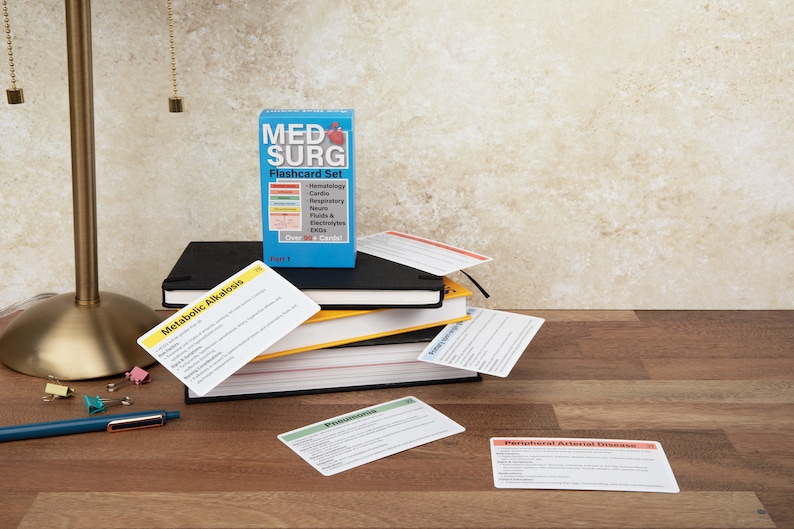 Medsurg Nursing Flashcards - Etsy