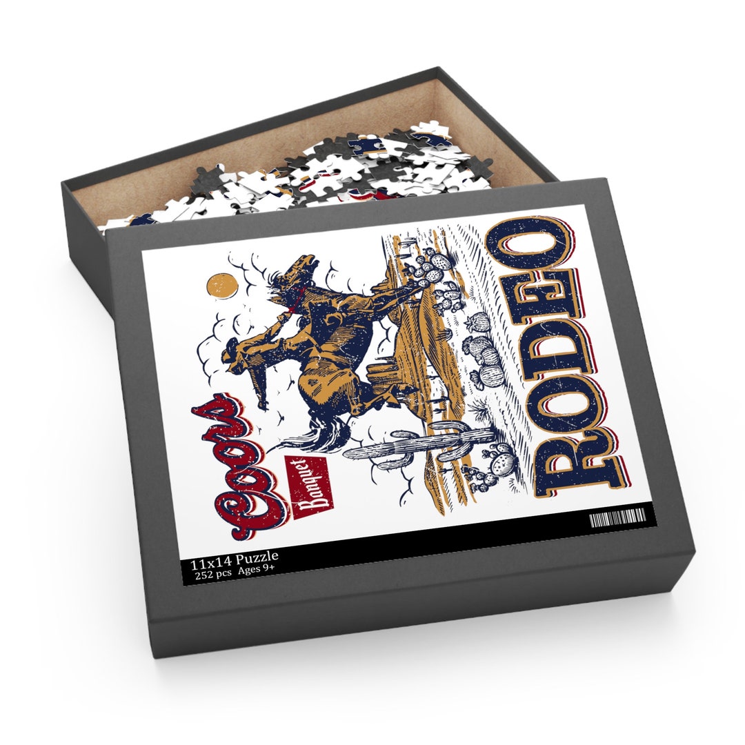 Coors Rodeo Puzzle Puzzle 120, 252, 500-piece - Etsy