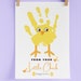 Easter Chicken Handprint Art, Handprint Craft, Art Crafts for Kids ...