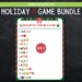Printable Christmas Game Bundle Christmas Party Games - Etsy