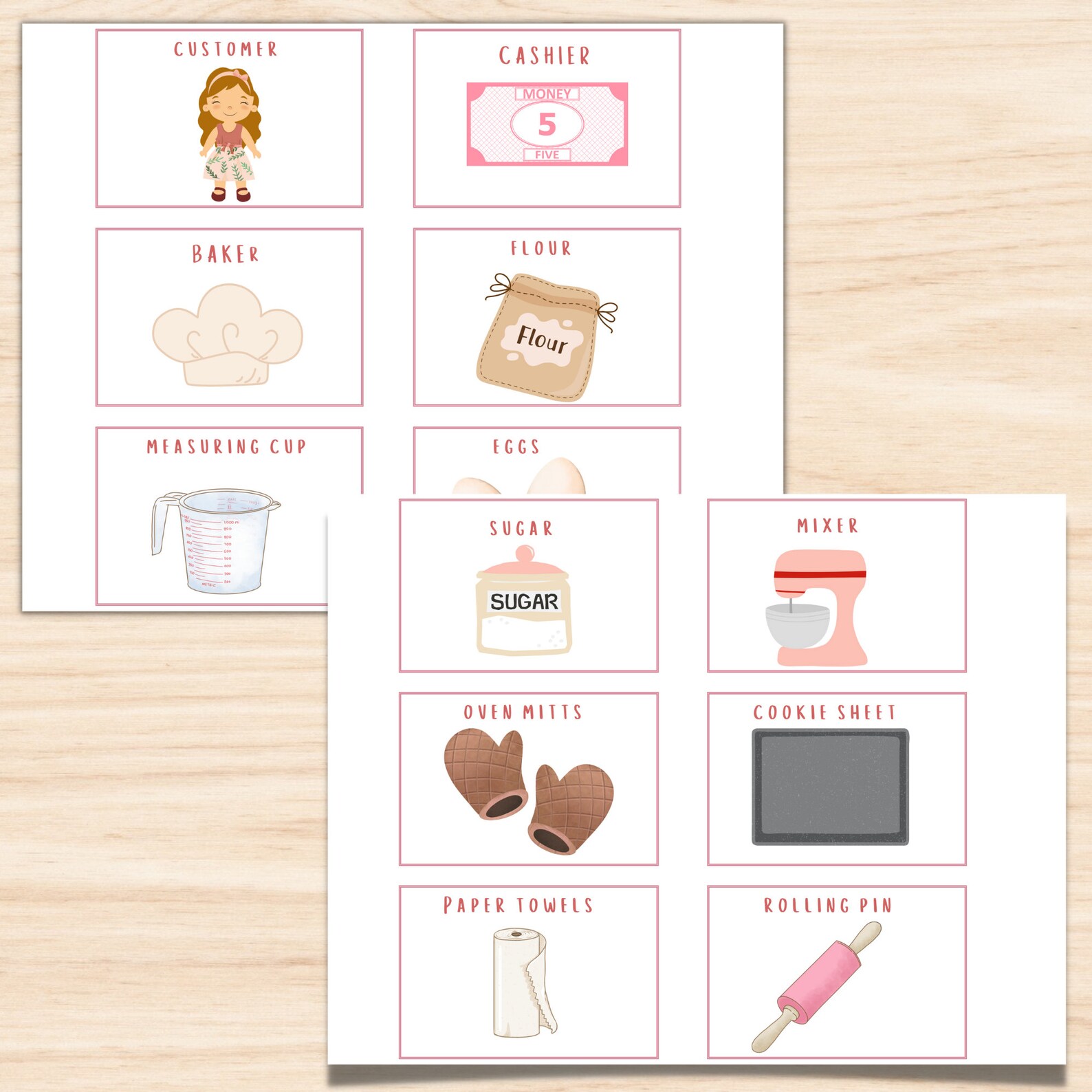 Spring Time Cafe Dramatic Play, Easter Pretend Play, Easter Dramatic ...