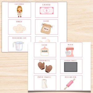 Spring Time Cafe Dramatic Play, Easter Pretend Play, Easter Dramatic ...