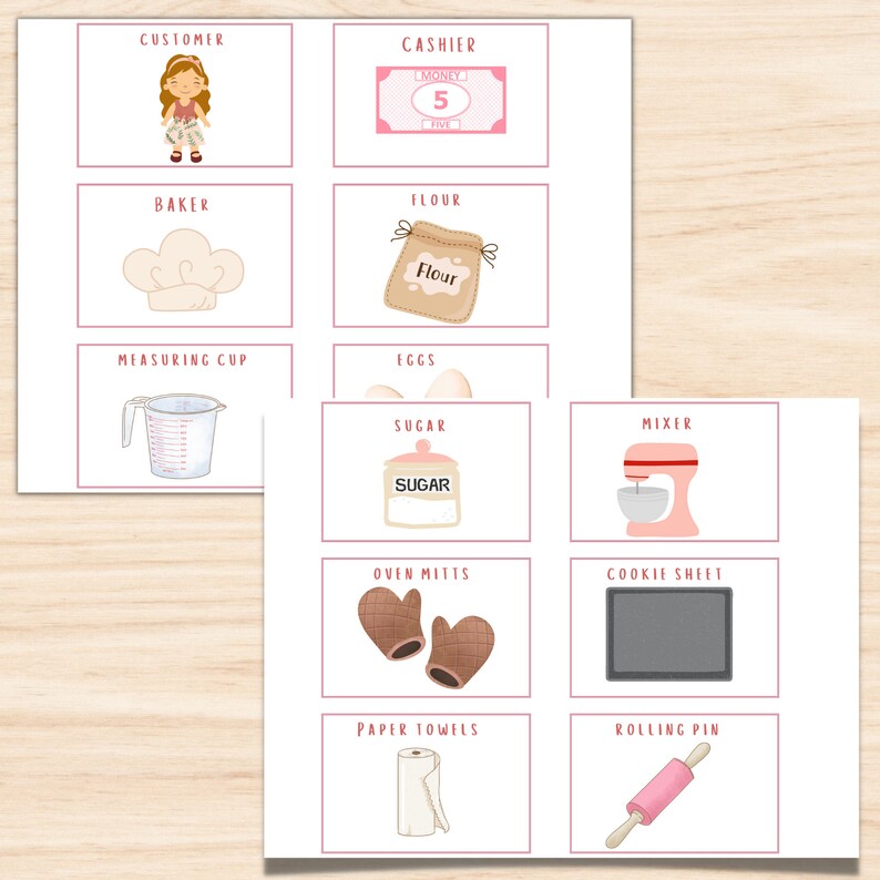 Spring Time Cafe Dramatic Play, Easter Pretend Play, Easter Dramatic ...