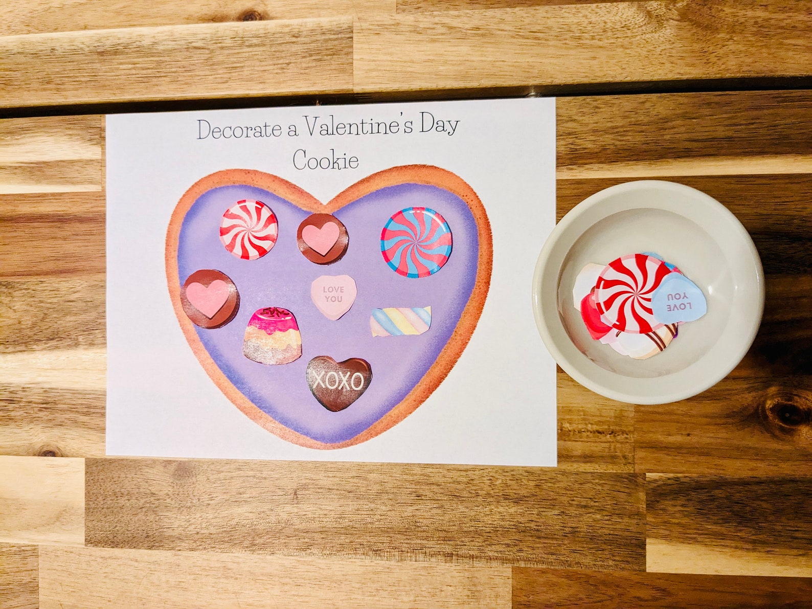 Decorate A Valentine's Day Cookie, Preschool Curriculum, Valentine's ...