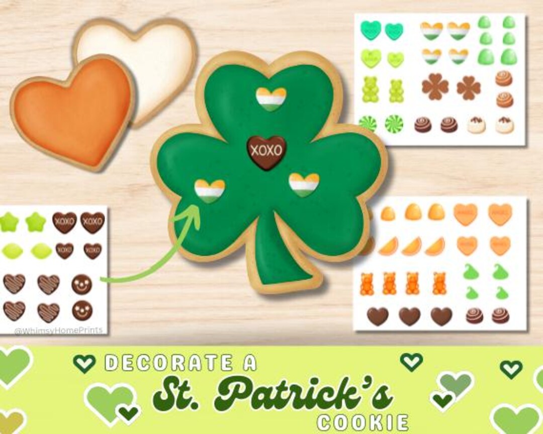 Decorate a St. Patrick's Day Cookie, Preschool Curriculum, St. Patricks ...