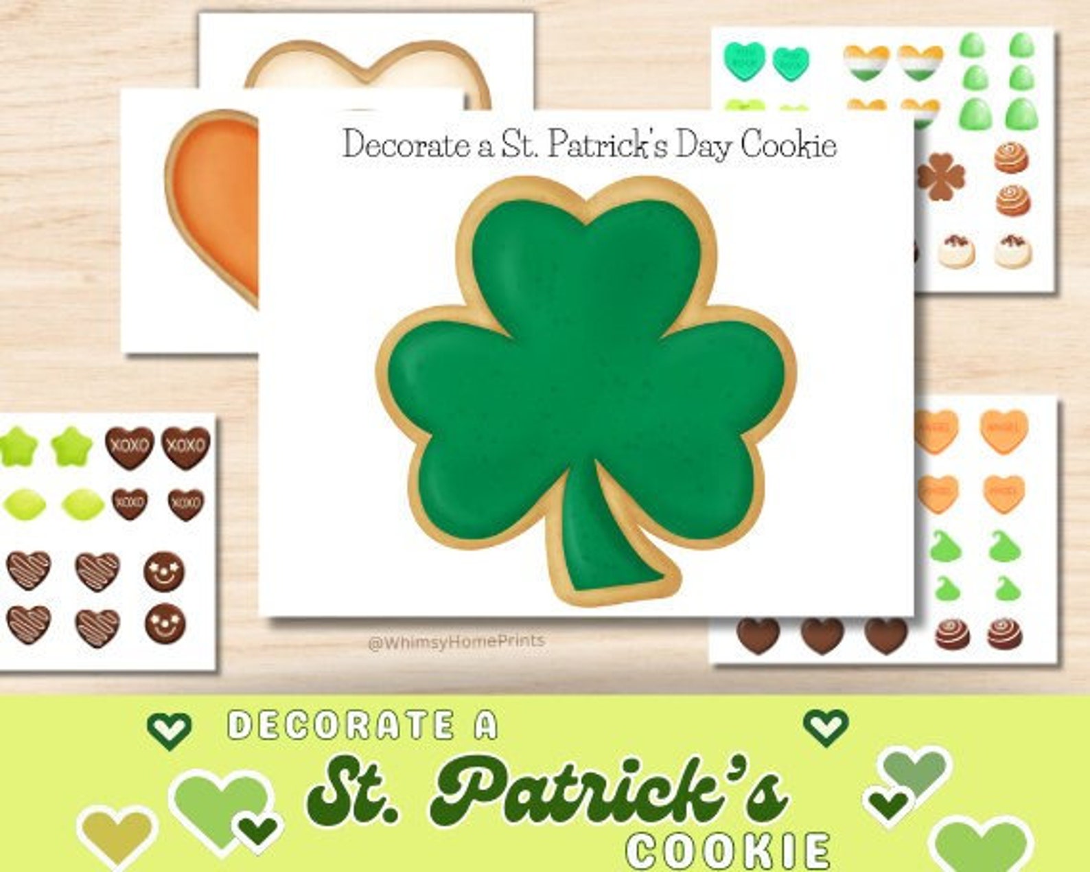 Decorate a St. Patrick's Day Cookie, Preschool Curriculum, St. Patricks ...