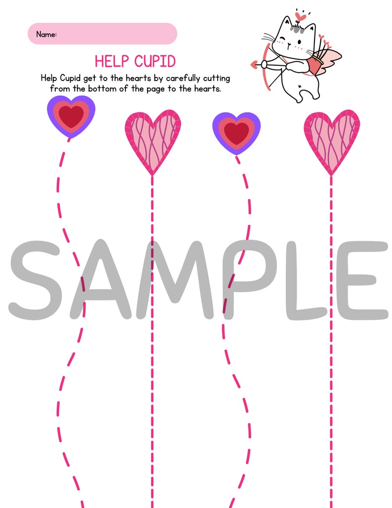 Valentine's Day Activities for Preschool - Etsy