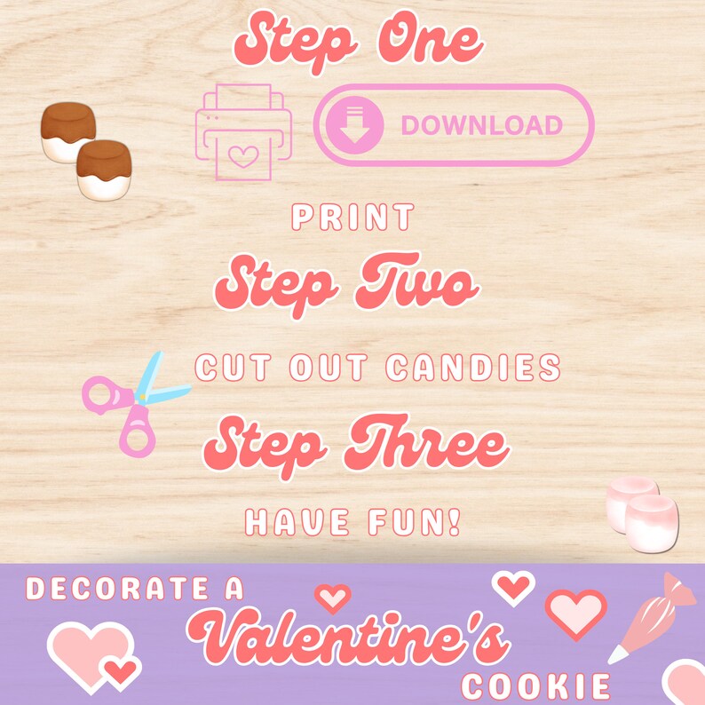 Decorate A Valentine's Day Cookie, Preschool Curriculum, Valentine's ...