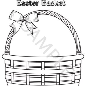 Kids Easter Craft Printable - "easter EGG Coloring" Easter Cut and ...