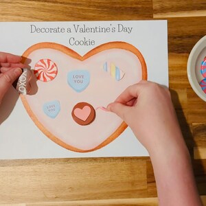 Decorate A Valentine's Day Cookie, Preschool Curriculum, Valentine's ...
