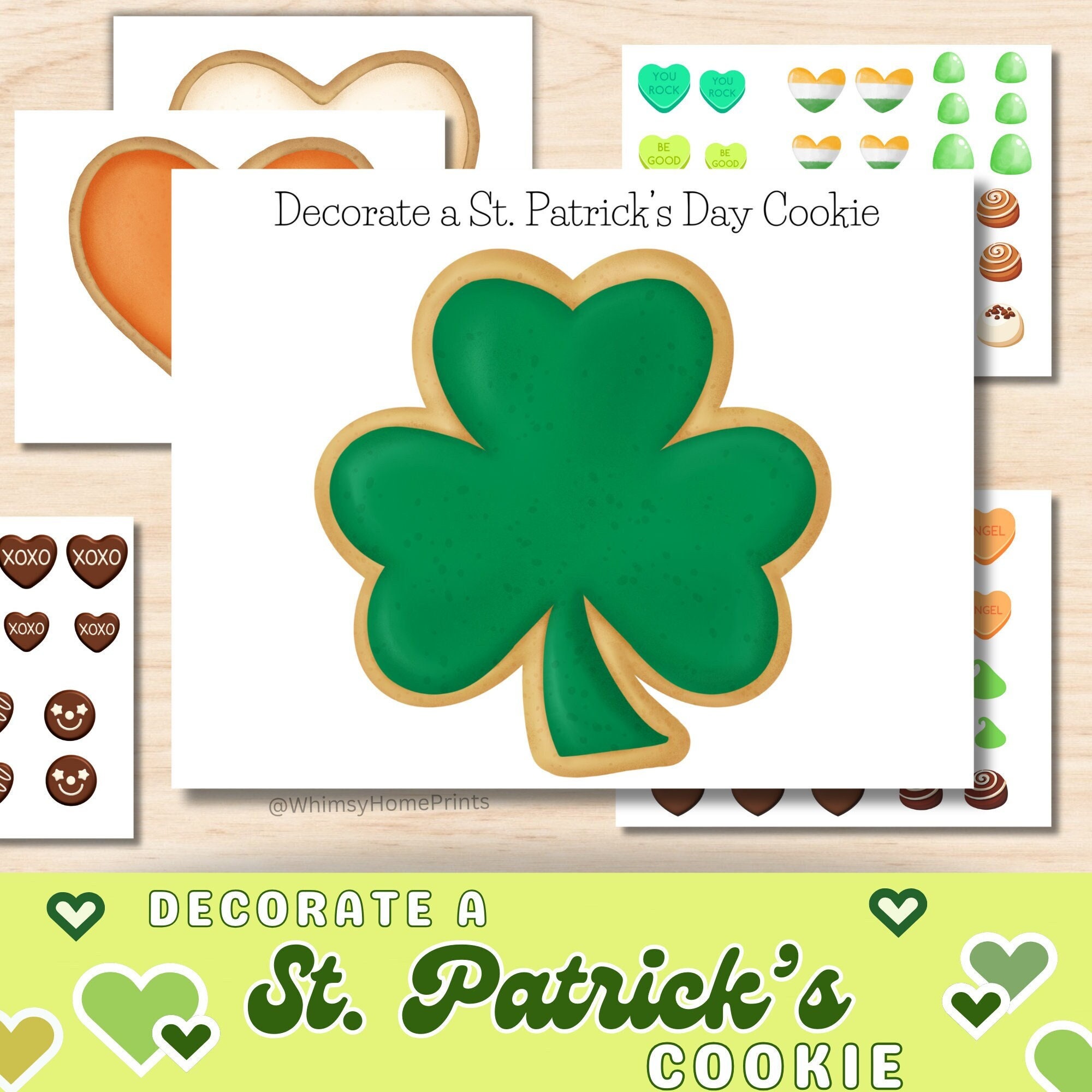Decorate a St. Patrick's Day Cookie, Preschool Curriculum, St. Patricks ...