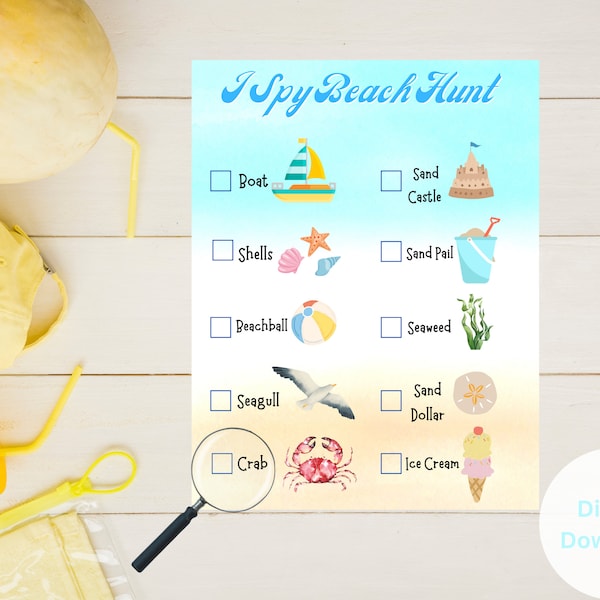 Spy Beach Book - Etsy