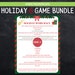 Printable Christmas Game Bundle Christmas Party Games - Etsy