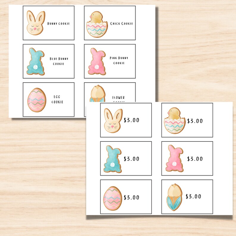 Spring Time Cafe Dramatic Play, Easter Pretend Play, Easter Dramatic ...