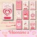 Retro Valentine Cards PRINTABLE, Valentines Day Cards for Kids ...