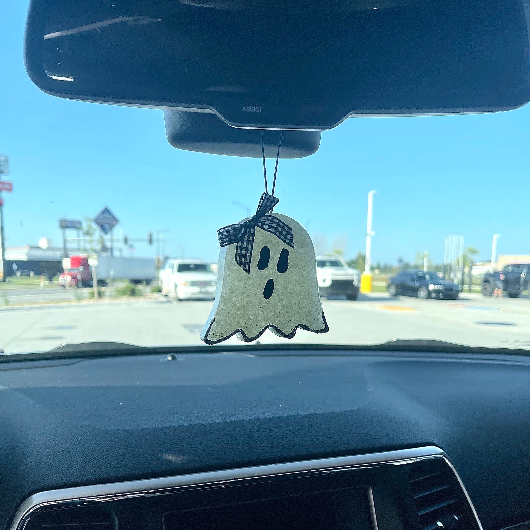 Ghost Car Freshie Cute Spooky Halloween Air Freshener Fall - Etsy