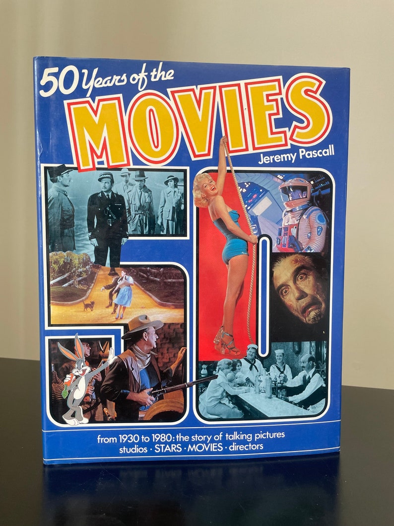 50 Years of the Movies 1930-1980 Cinema Hardcover Book - Etsy