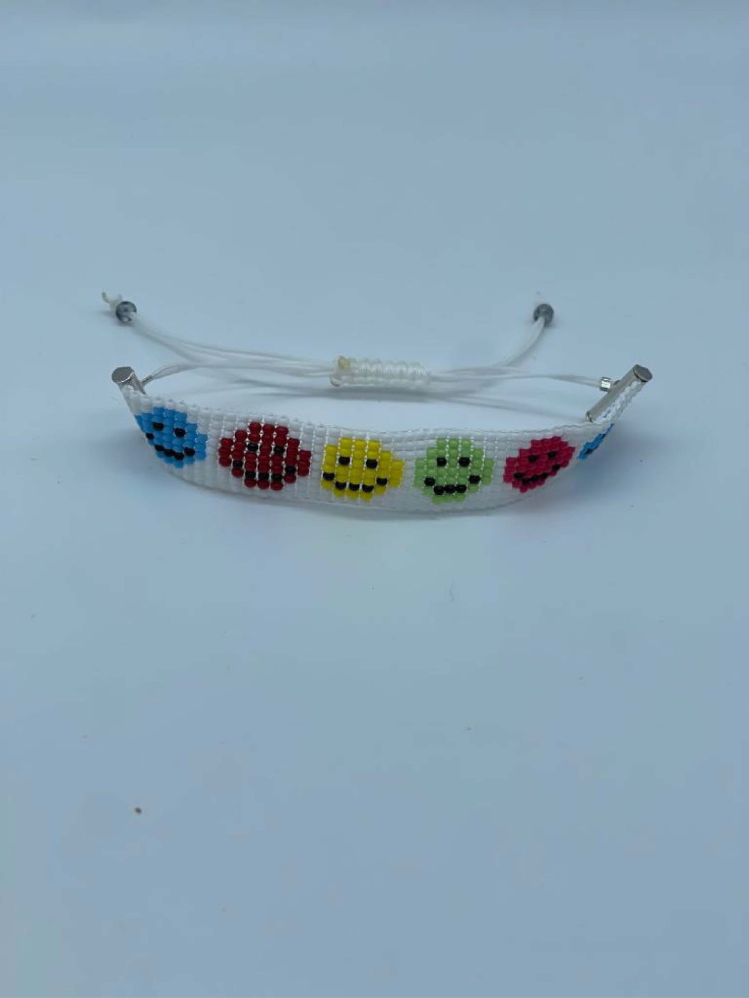 Smiley Face Autism ,miyuki Bracelet, Unique Bead Woven Bracelet ...