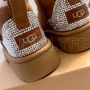 Bedazzled UGG Classic Mini Boot Kids, Rhinestone Boot - Etsy