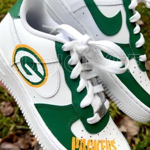 Custom Hand-painted Air Force 1 Sneakers, College Sports Logo Shoes - Etsy