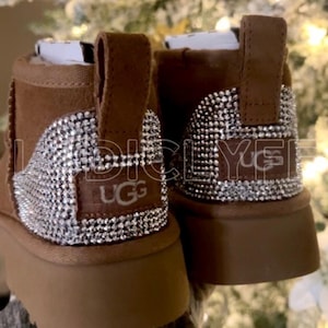 Bedazzled UGG Classic Mini Boot Kids, Rhinestone Boot - Etsy
