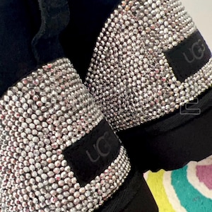 Bedazzled UGG Classic Mini Boot Womens, Rhinestone Boot - Etsy