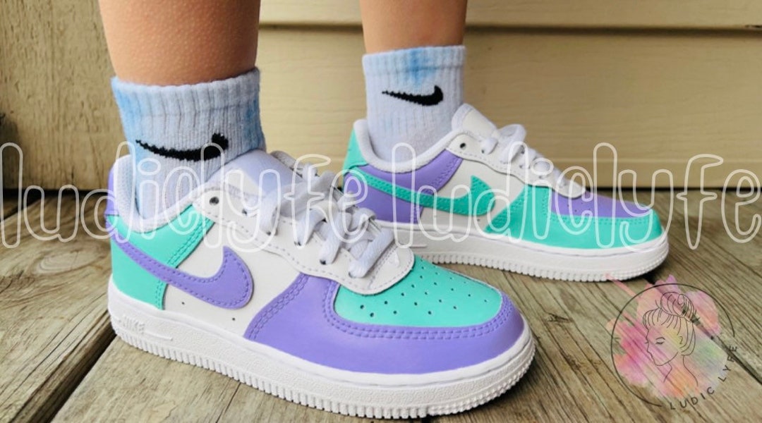 Custom Color Air Force 1 Personalized Baby/toddler/kids Air - Etsy